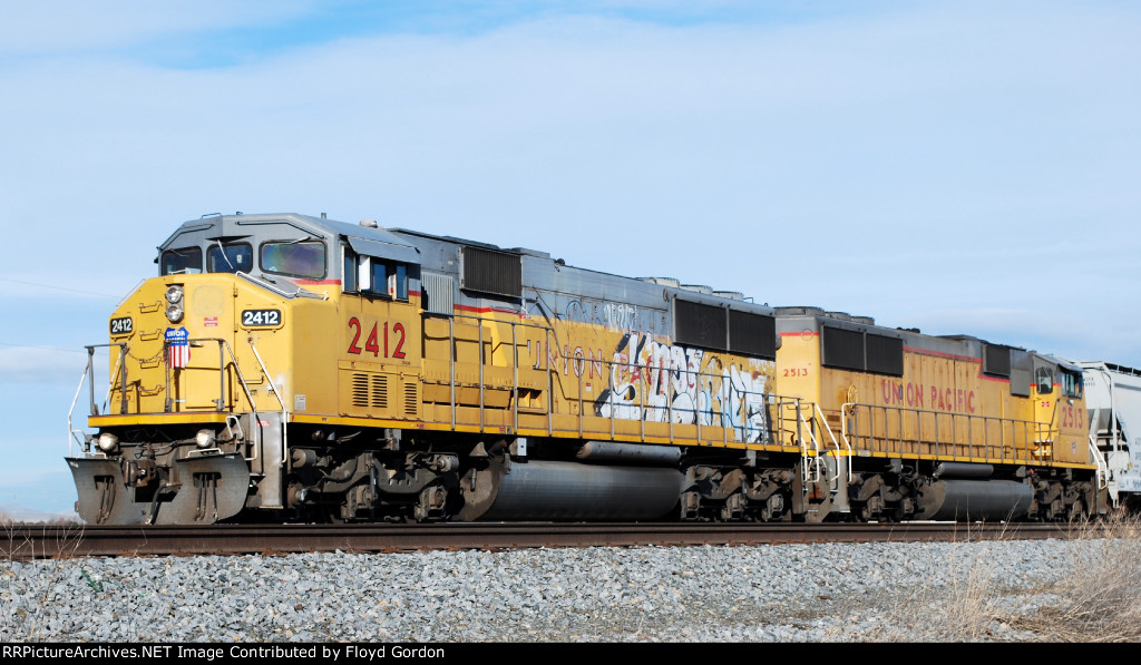 UP local 43 works the yard